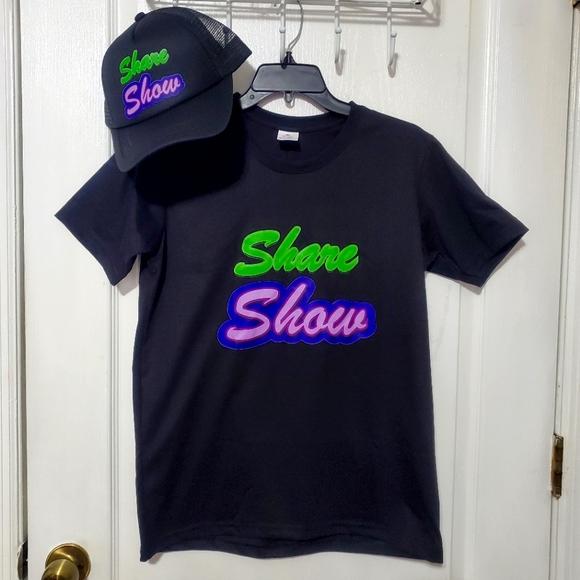 Tops | Customized Share Show Bundle Shirt And Hat | Poshmark